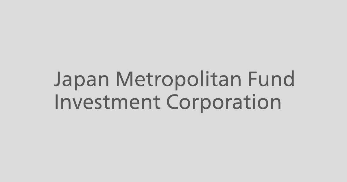 Japan Metropolitan Fund Investment Corporation